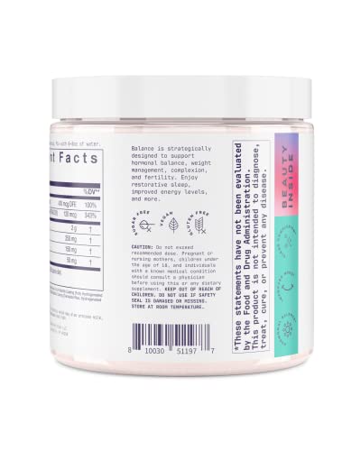 Alani Nu Hormonal Balance Powder Supplement for Women, Weight Management and Clear Complexion, Hawaiian Shaved Ice, 30 Servings