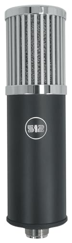512 Audio by Warm Audio Skylight Large Diaphragm Studio Condenser XLR Microphone + Shock Mount + Bag for Recording and Podcasting