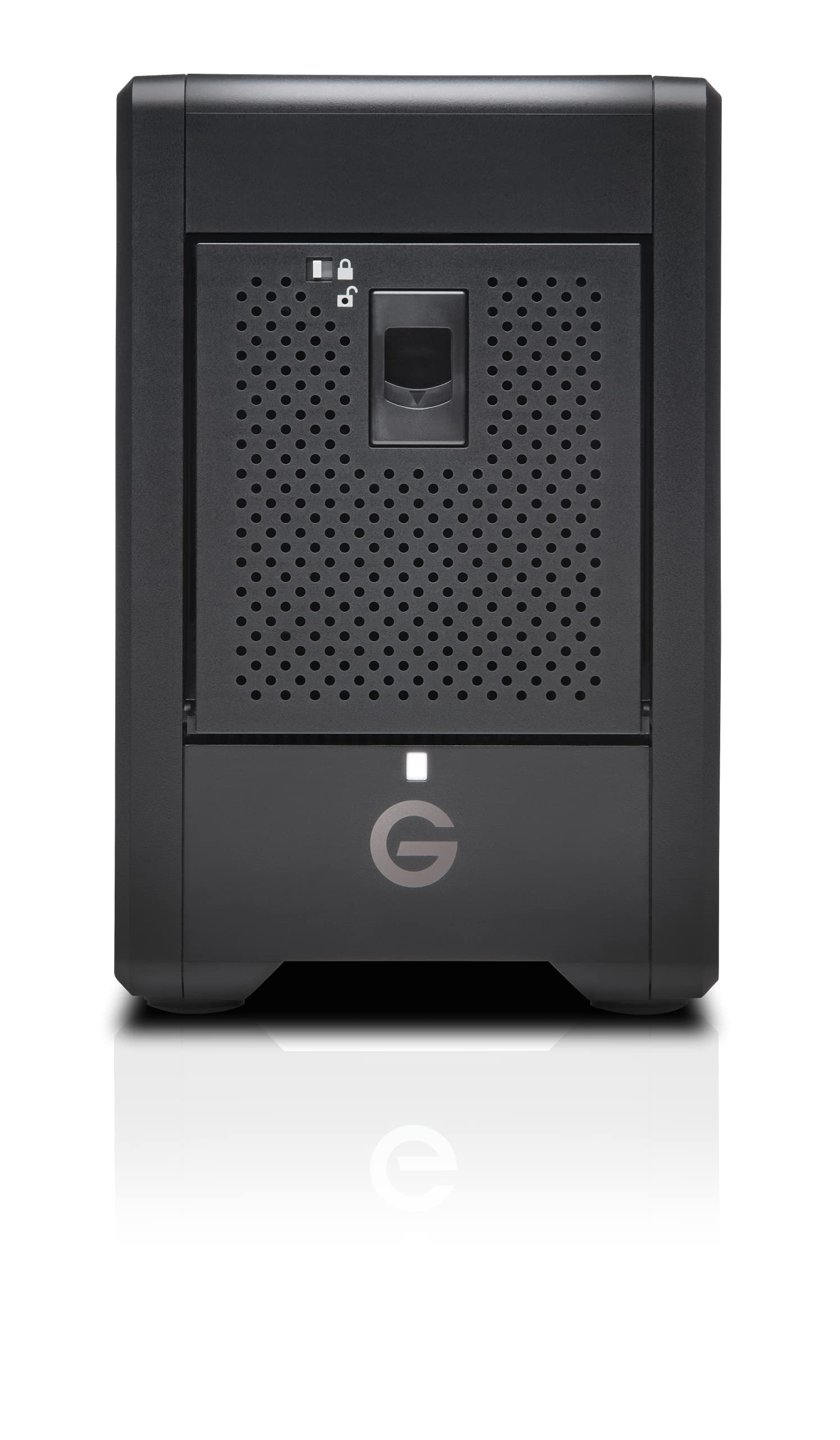 SanDisk Professional 48TB G-RAID Shuttle 4 - Enterprise-Class 4-Bay External Hard Drive, Thunderbolt 3 and USB-C, Transportable, Hardware RAID - SDPH34H-048T-NBAAB