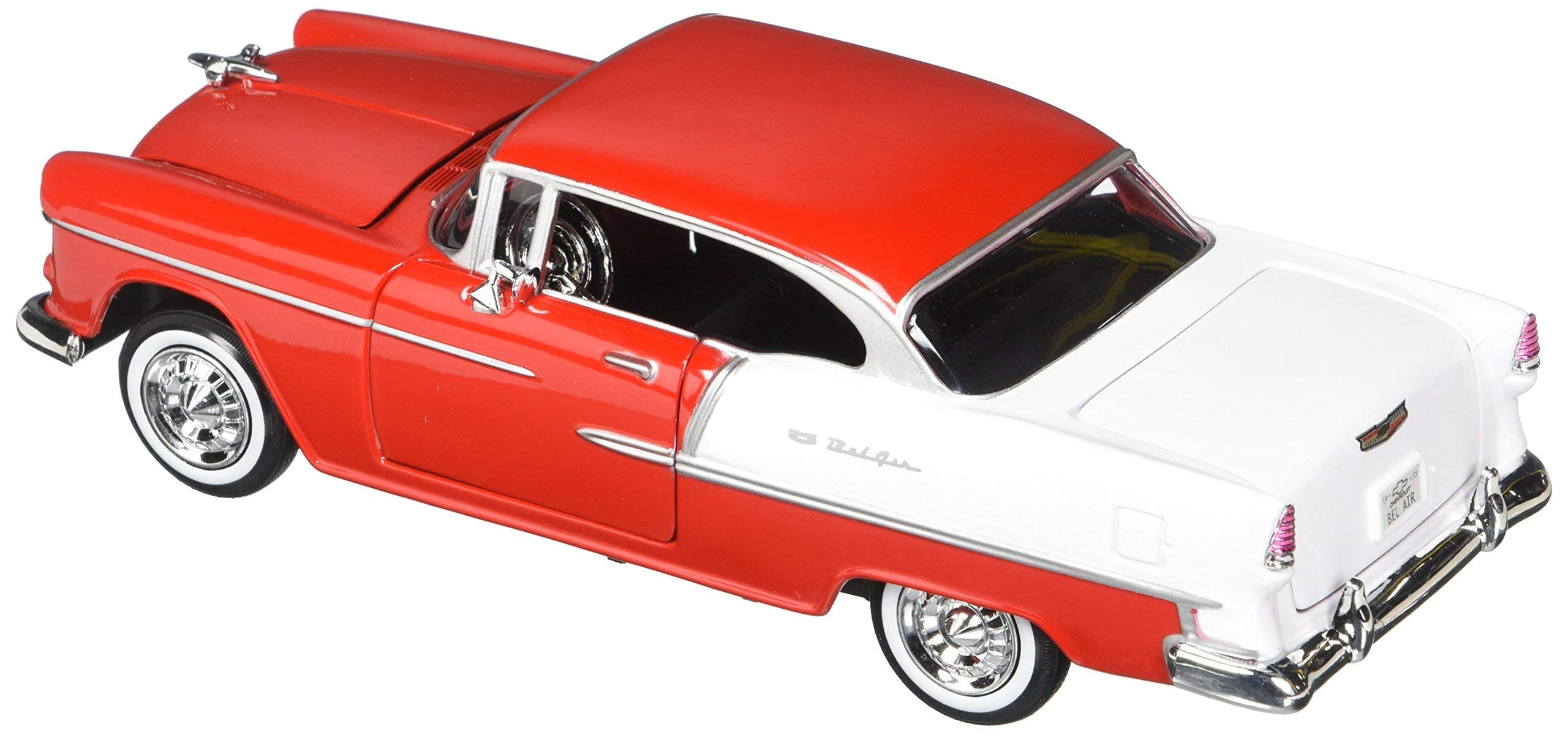 1955 Chevy Bel Air, Red - Showcasts 73229-1/24 Scale Diecast Model Toy Car, but NO Box