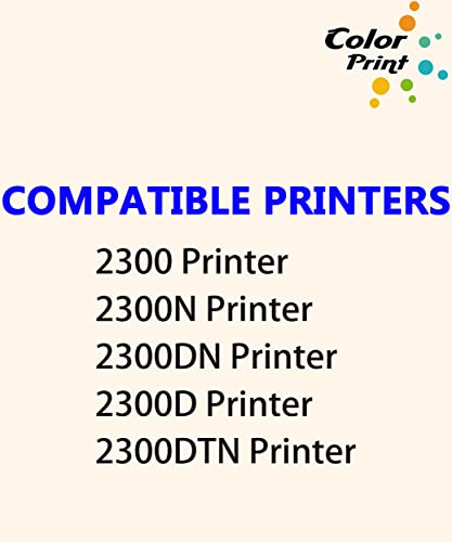 12-Pack ColorPrint Compatible 10A 2610A Toner Cartridge Replacement for HP Q2610A Q2610 Used for Laser Jet 2300N 2300D 2300 2300L 2300DN 2300DTN Printers