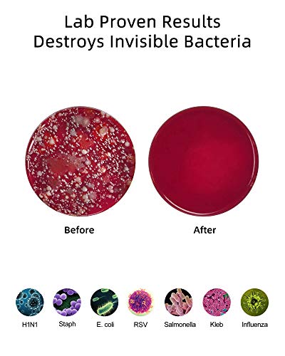 UV Light Sanitizer, Phone Sanitizer UV Box | UV Sterilizer Box for Smartphone | Clinically Proven Kills Germs Viruses & Bacteria UV-C Light Disinfector 2021 New Gift for Family Men