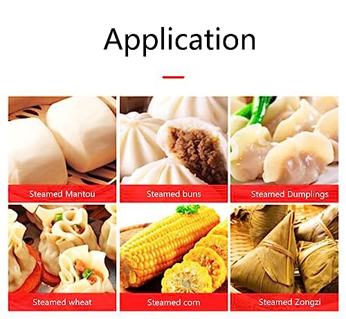5-Layer Electric Hot Food Warmer,Steamed bun Warmer Machine,Commercial Bun Steamer,Food Steamer Warmer with 30-110β Temperature Range for Store Buffet Restaurant,etc.1200W