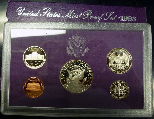 1993 U.S. Mint Proof Set Original Mint Pkg