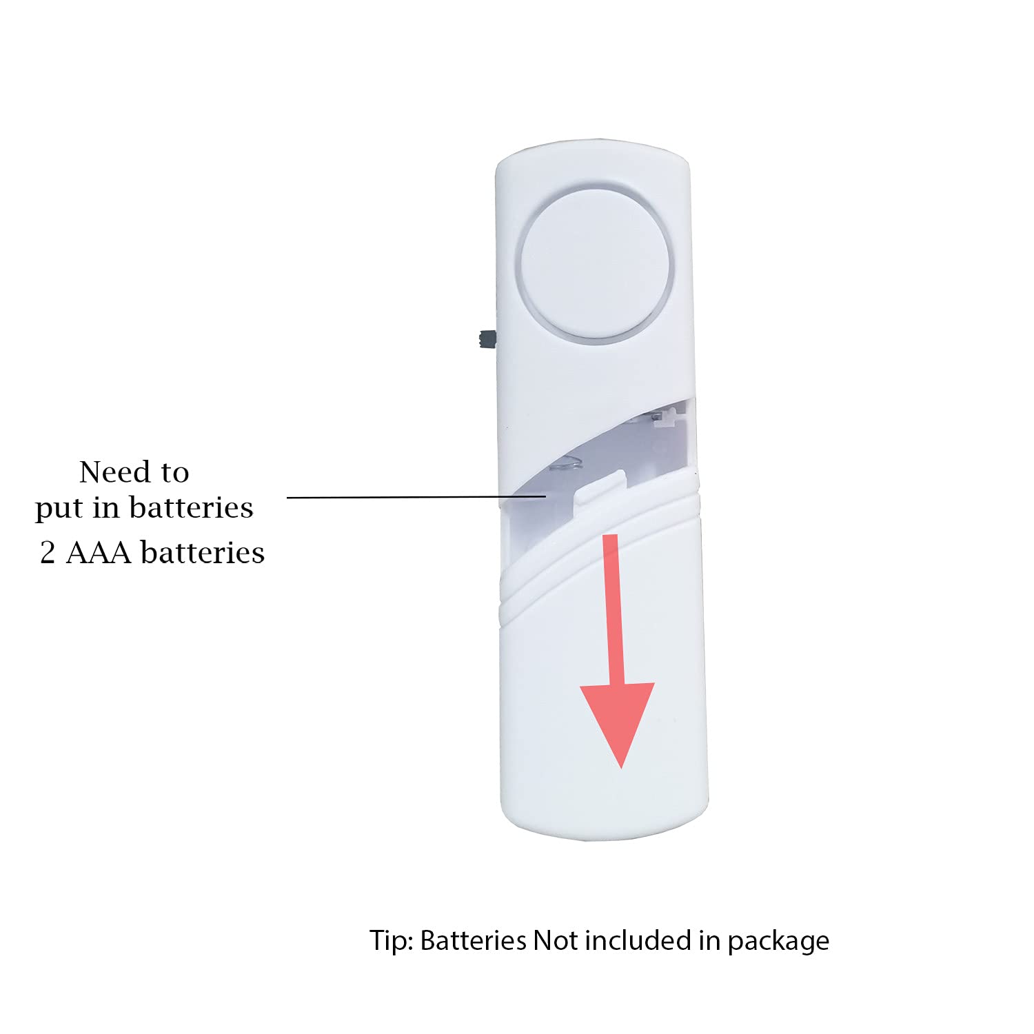 4 Pack Window Door Alarm, Door Sensor Alarm for Kids Safety, Alarm System for Home Security for Pool, Garage, Apartment, Dorm, RV and Office