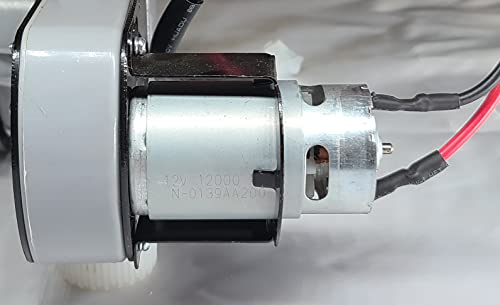 12V Gearbox and Motor Left&Right Compatibal with for Motion Trendz Yamaha Raptor 700R ATV Action Wheels Honda Talon UTV Disney Frozen Sleigh Kids Battery Powered Ride On Toy Car