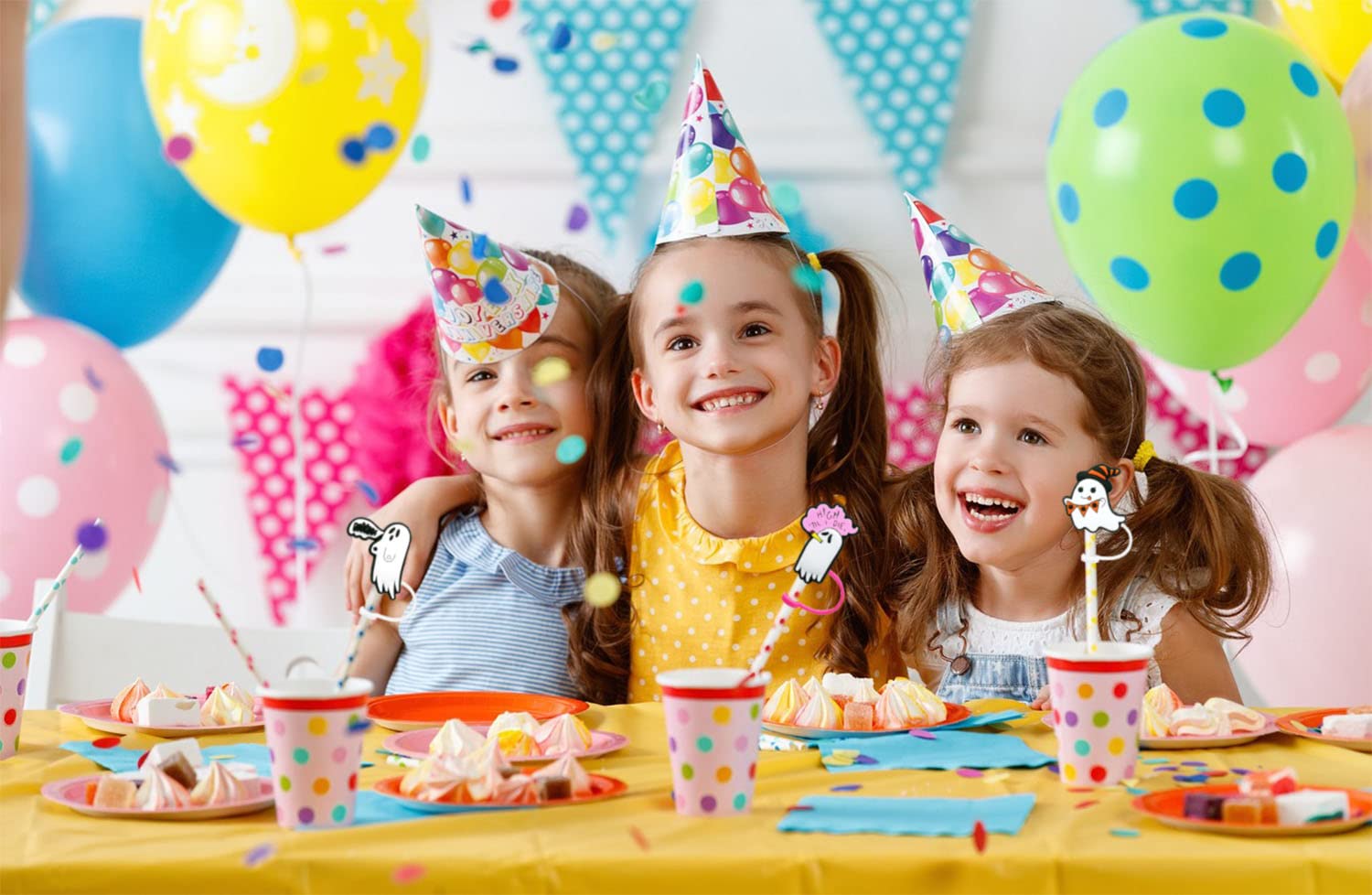 10Pcs Straw Tips Cover Fun And Quirky Straw Covers Cap for Reusable Straws Unique and interesting Shape Straw Protector 2D Style 23