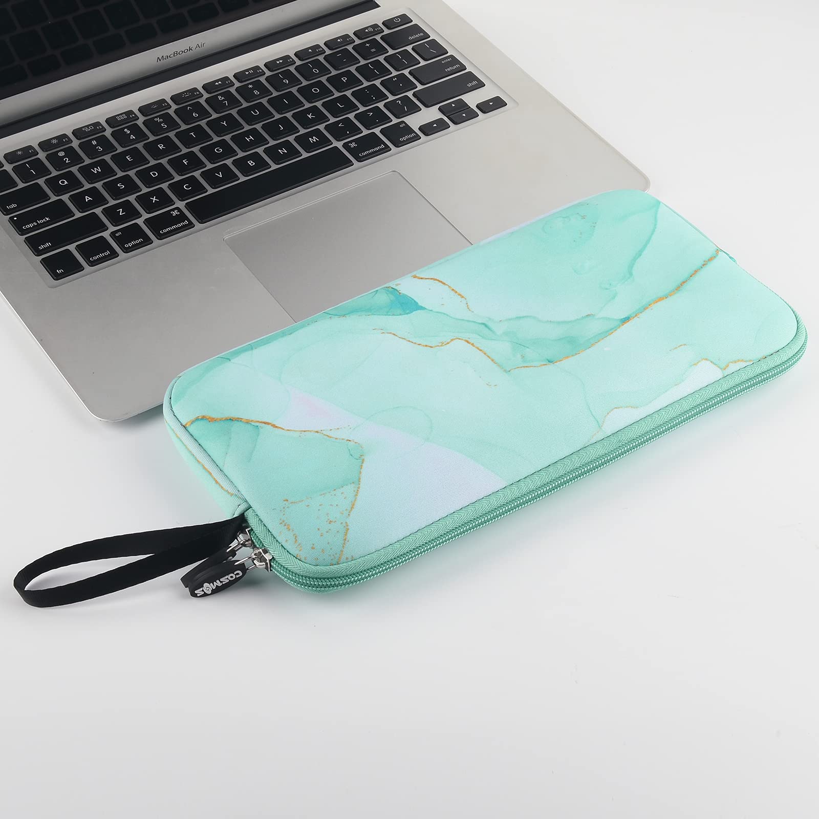 Cosmos Neoprene Keyboard Sleeve Carrying Keyboard Case Bag Protection Pouch Compatible with Magic Keyboard 1 & 2, Magic Mouse, Wireless Keyboard, Magic Trackpad and Wireless Trackpad