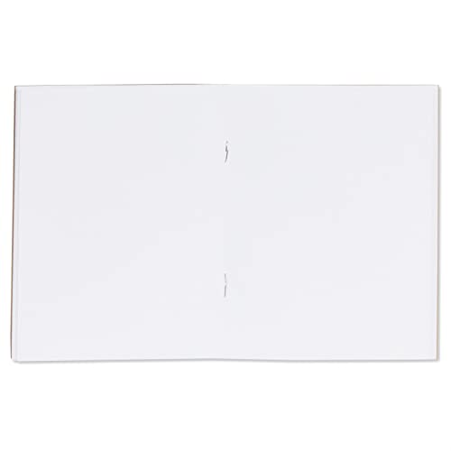 48 Pack Mini Blank Notebooks Bulk, Unlined Kraft Paper Sketchbook Journals for Kids, Students, Drawing, Writing (4.3 x 5.6 In, 24 Sheets Each)