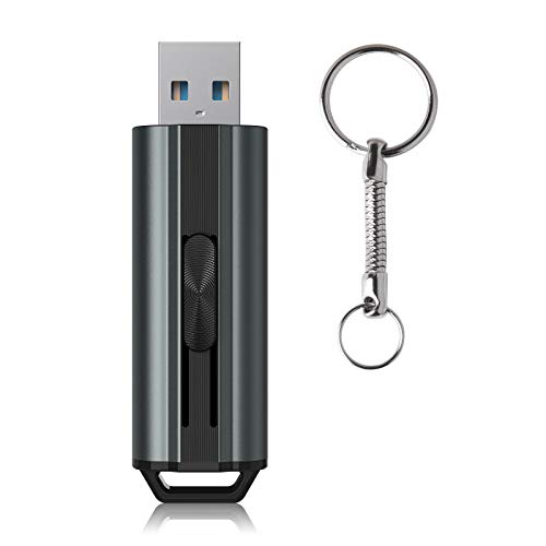 TOPESEL 256GB USB 3.1 Flash Drive High Speed up to 380MB/s USB Thumb Drive Memory Stick Pen Drive with Keychain Plug-Play Jump Drive Zip Drive