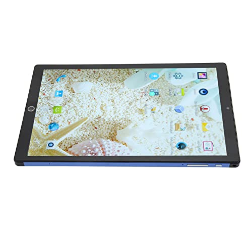 10.1in Tablet, Type C Rechargeable Tablet PC 1920x1080 Blue for Online Video (US Plug)