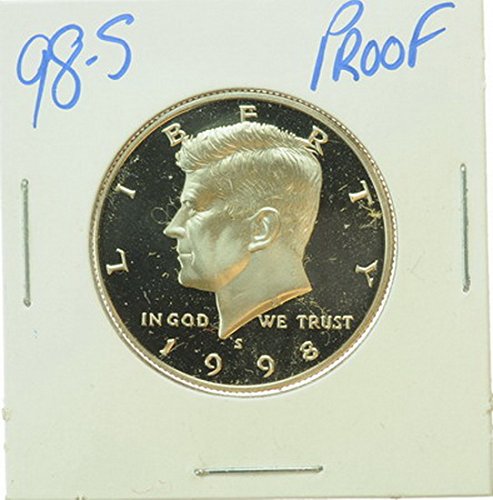 1998 S US Mint Kennedy Half Dollar Proof 50 Cent Coin