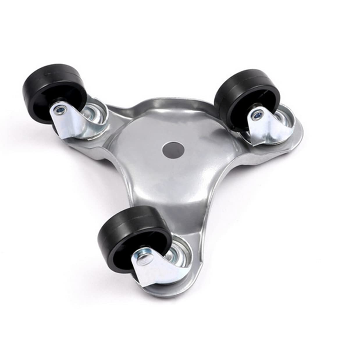 4 pcs 3Wheel Mover’ s Dolly,Steel tri-Dolly,300 lbs Load Capacity,for Mobile Furniture and Appliances