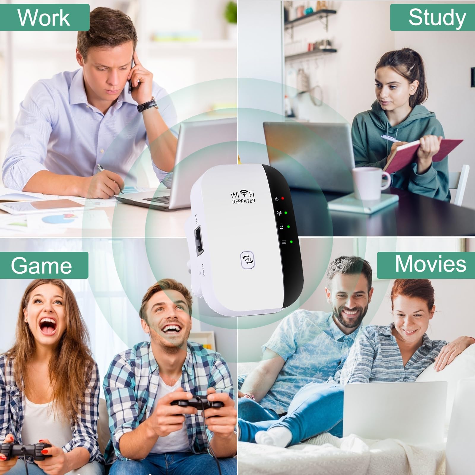 1200Mbps USB WiFi Adapter, SKYBESS 5G/2.4G Dual Band Wireless Network Adapter for Desktop PC Laptop, USB 3.0 WiFi Dongle with 5dBi High Gain Antenna, Supports Win 11/10/8.1/8/7/XP, Mac OS 10.9-10.15