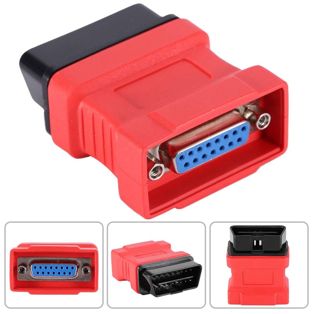 16 Pin Adapter Connector, OBD II 16 Pin Adapter Connector for Maxidas DS708 Scanner