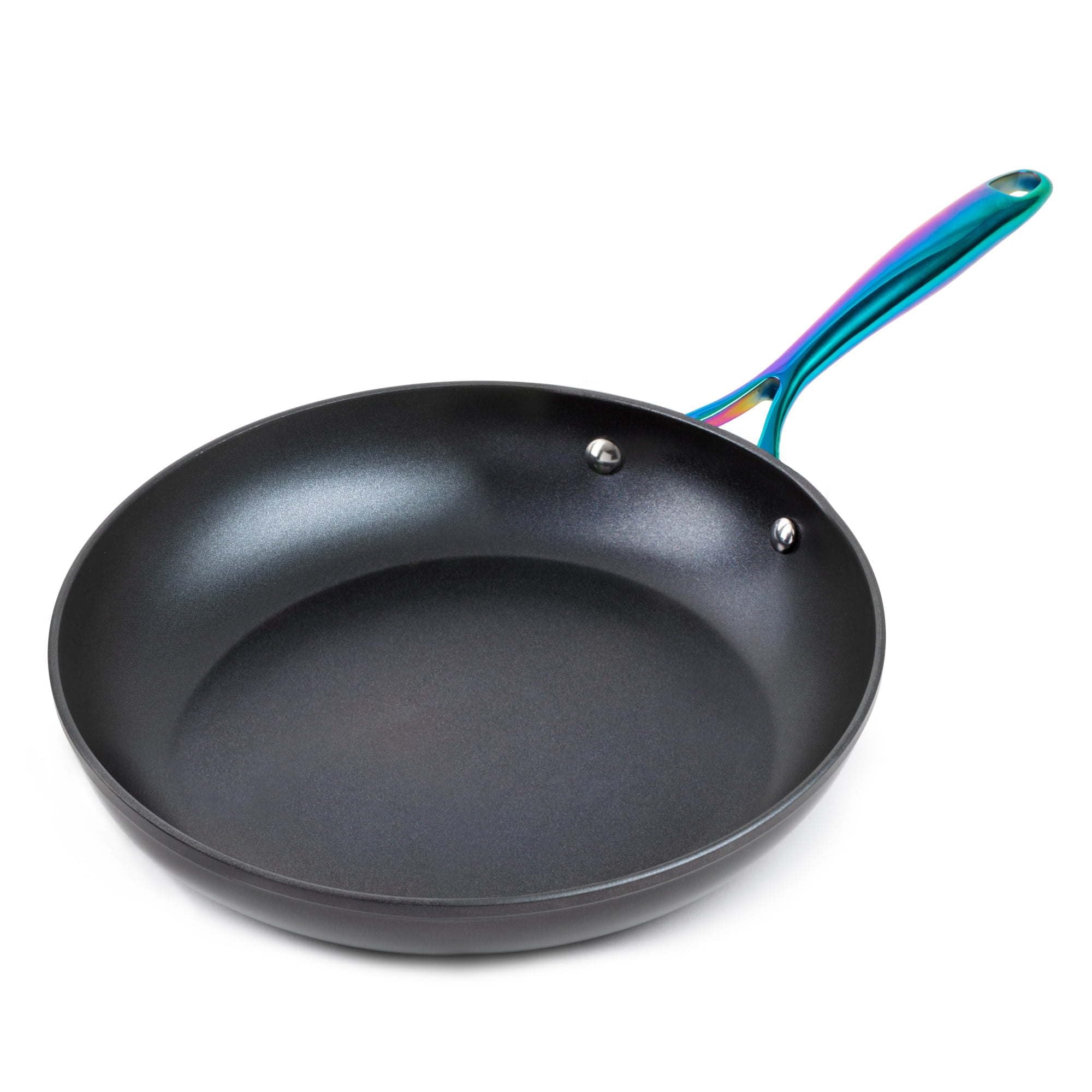 12 Inch Non Stick Rainbow Fry Pan Excellent Durability and Heat Distribution, Ideal for All Cooking Styles Efficient and Versatile Kitchenware