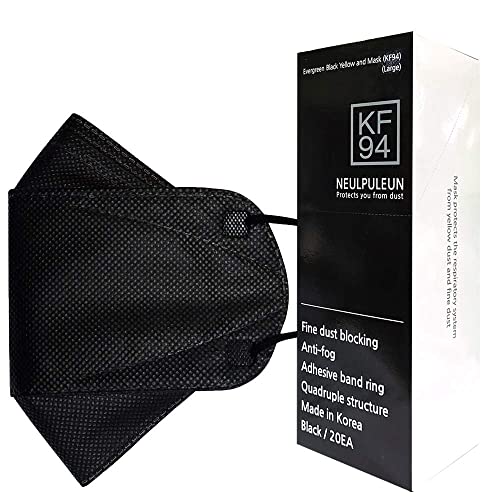 ECOMADE ARENA Neulpuleun Disposable KF94 Face Mask with 4-Layer Filters Made in Korea