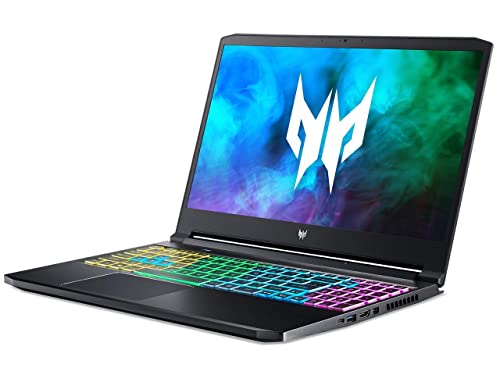 2023 Acer Predator Triton300 Gaming Laptop 15.6" FHD IPS 144Hz Intel 8-Core i7-11800H NVIDIA RTX3060 6GB 64GB DDR4 2TB NVMe SSD Killer WIFI 6 HDMI m-DP Thunderbolt4 RGB Backlit Windows 11 Pro w/RE USB