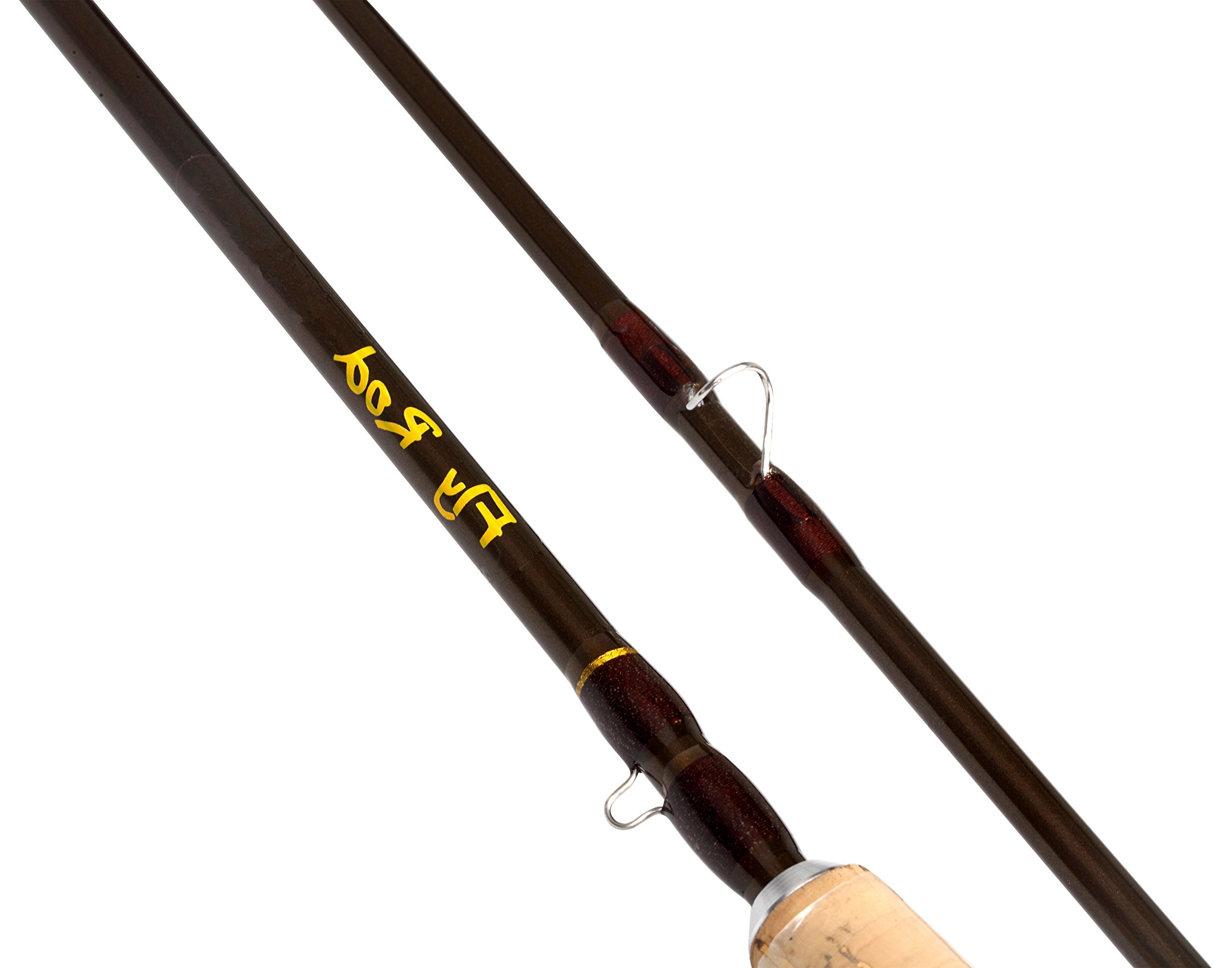 10' 4 Pieces Carbon Fly Fishing Rod Pole #3/4 3Meters Length Light Feel Medium-Fast Action
