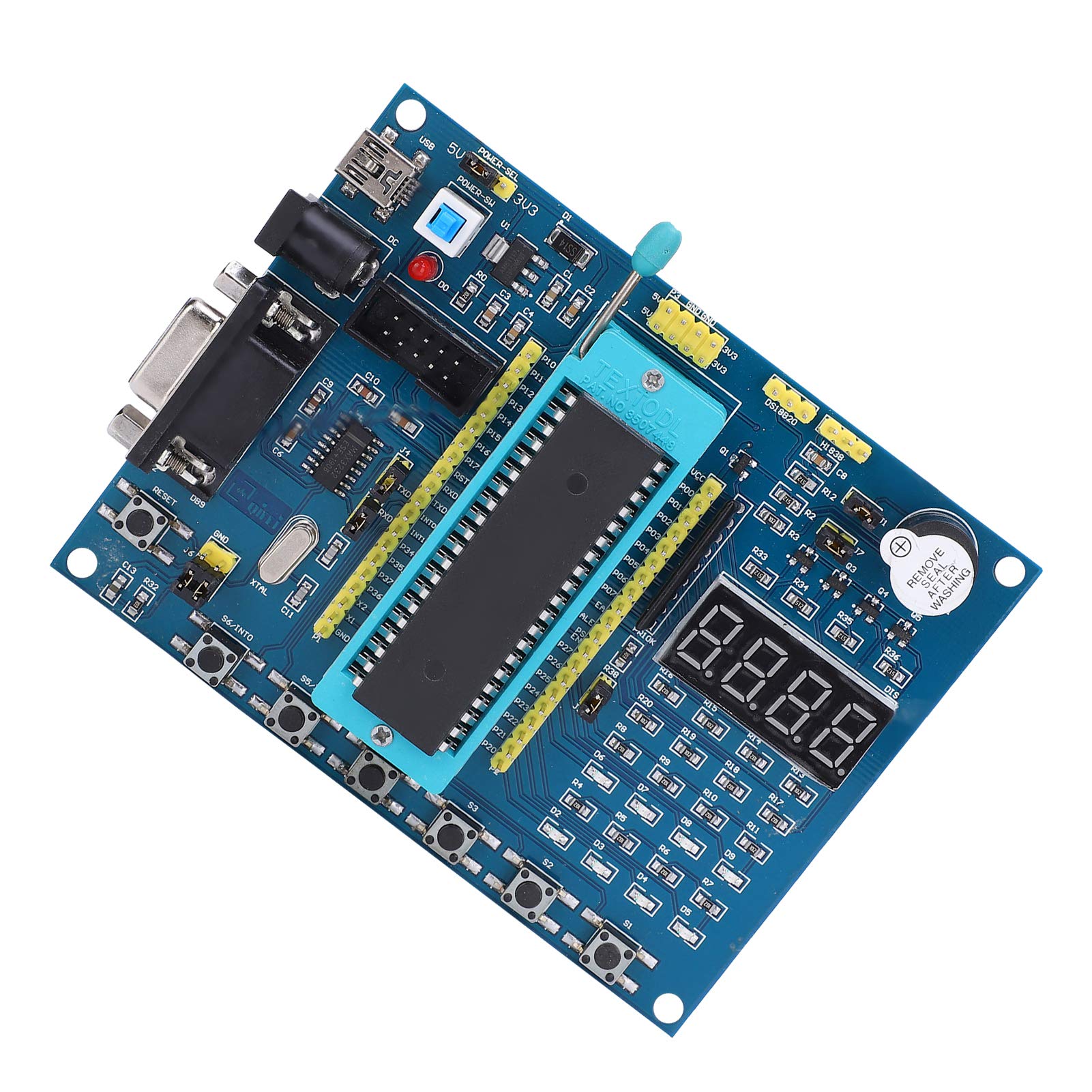 35V Development Board, MCU Study Board Module, DIY Electronic Component Compatible with 51 STC AVR Microcomputer