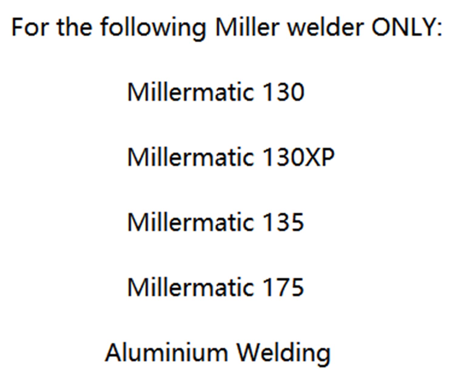 10' Spool gun fit Miller Millermatic 135/175 Aluminum welding (ETA: 2-8 working days)