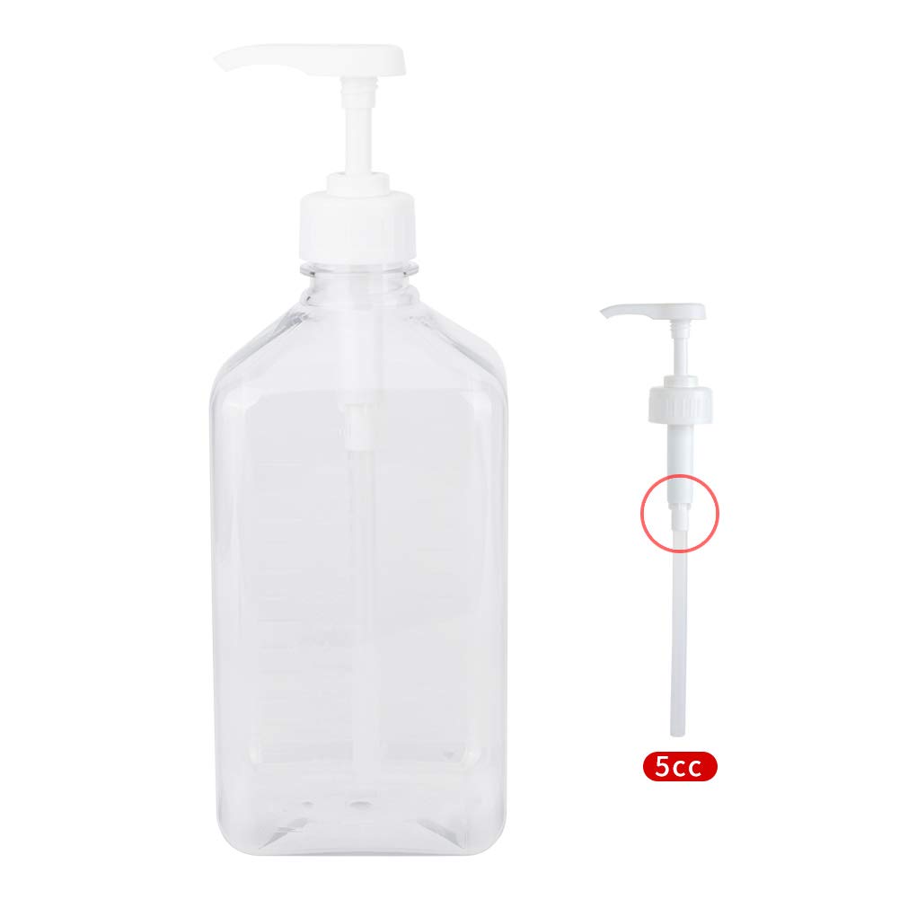 1600ml Simple Press, Pump Bottles syrup dispenser large Condiment Containers Squeeze Bottle ketchup pump Empty Syrup Ketchup Sauces