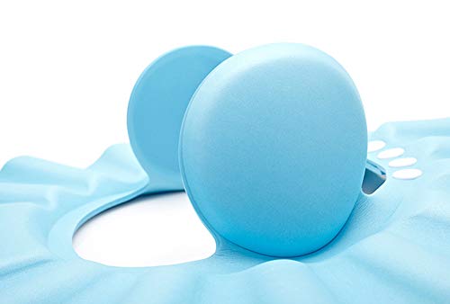 3Pcs Baby Shower Cap Soft Adjustable Bathing Shampoo Hat with Ear Protection Bath Protection Cap Children Wash Hair Sheet Hats (Random Color)