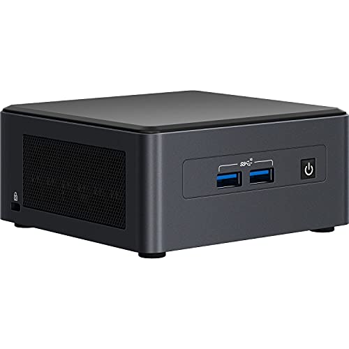 Intel NUC 11 Pro NUC11TNHI30 Home & Business Desktop Mini Black (Intel i3-1115G4 2-Core, 8GB RAM, 1TB HDD (2.5), Intel UHD, WiFi, Bluetooth, 2xHDMI, Win 10 Pro)