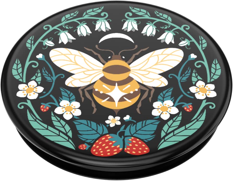 PopSockets Phone Grip with Expanding Kickstand, PopSockets for Phone - Bee Boho