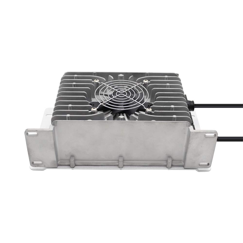 36V 18A Golf Cart Battery Charger for 36 Volt Club Car/Yamaha with Crowsfoot Style Connector Crows Foot Plug Waterproof IP68