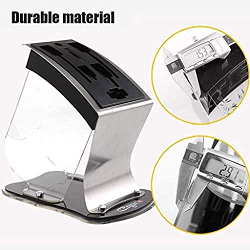 CUJUX Revolutionary Kitchen Countertop Knife Holder Storage Beautiful Way to Display and Identify Each Knife at a Glance (Size : A)