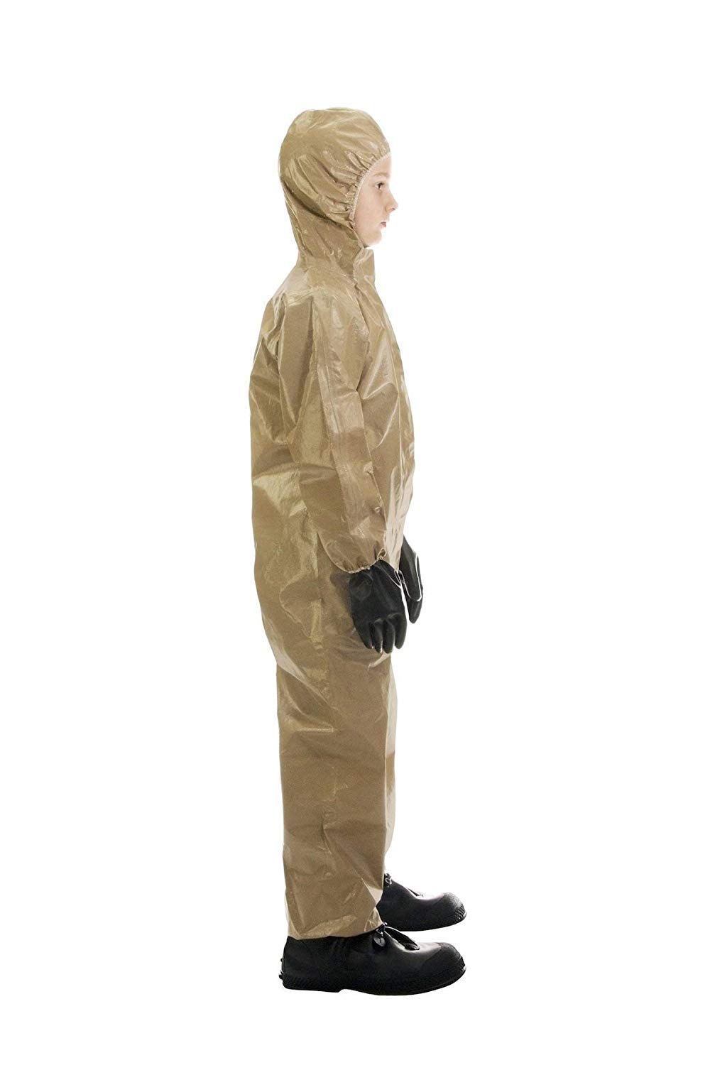 MIRA SAFETY Suit Disposable Protective Coverall with Hood and Elastic Cuff Size (YS)