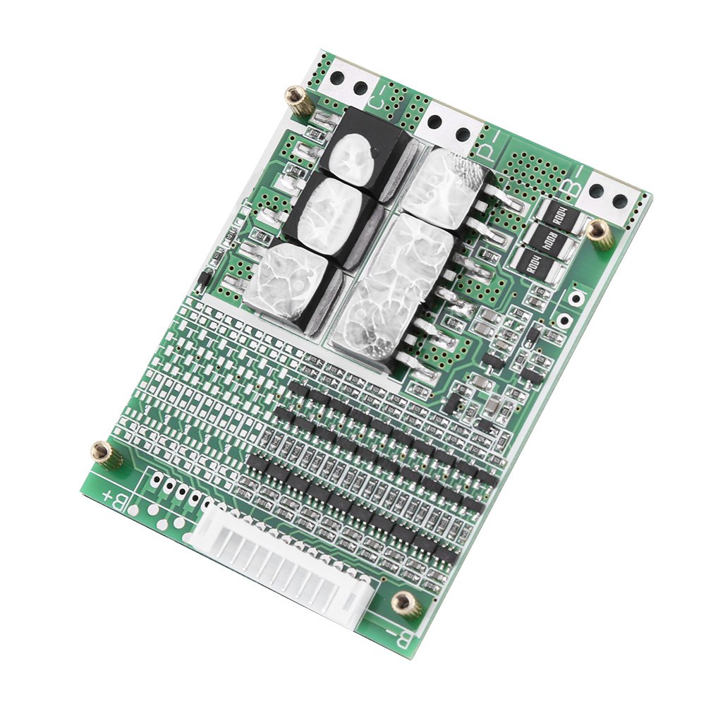 36V BMS Protection Board, 35A 10S Li-ion Battery BMS Protection Board PCB for Ternary Cobalt Cells with Balancing, Manganese Acid Batteries and Cobalt Acid Batteries