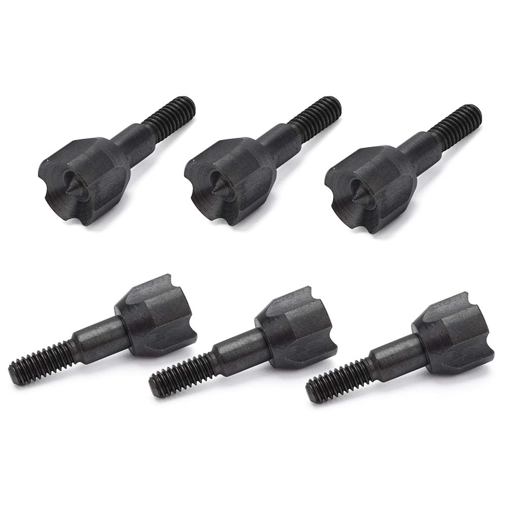 100 Grain Archery Hammer Broadheads Hunting Small Game Arrow Point Tips Bow Practice Field Arrowheads (Pack of 12)