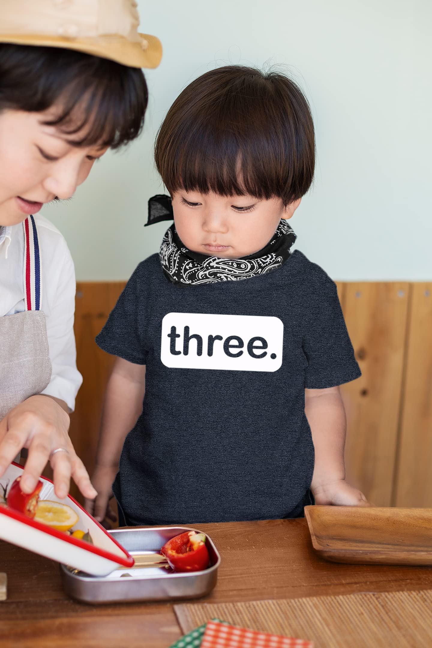 3rd Birthday Shirt boy Third Outfit 3 Year Old Toddler Gift Baby Tshirt Party Shirts (Charcoal Black, 3 Years)