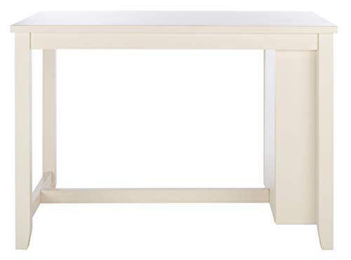 Safavieh Home Collection Aero White 36-inch Rectangle Storage Counter Dining Table DTB9218A