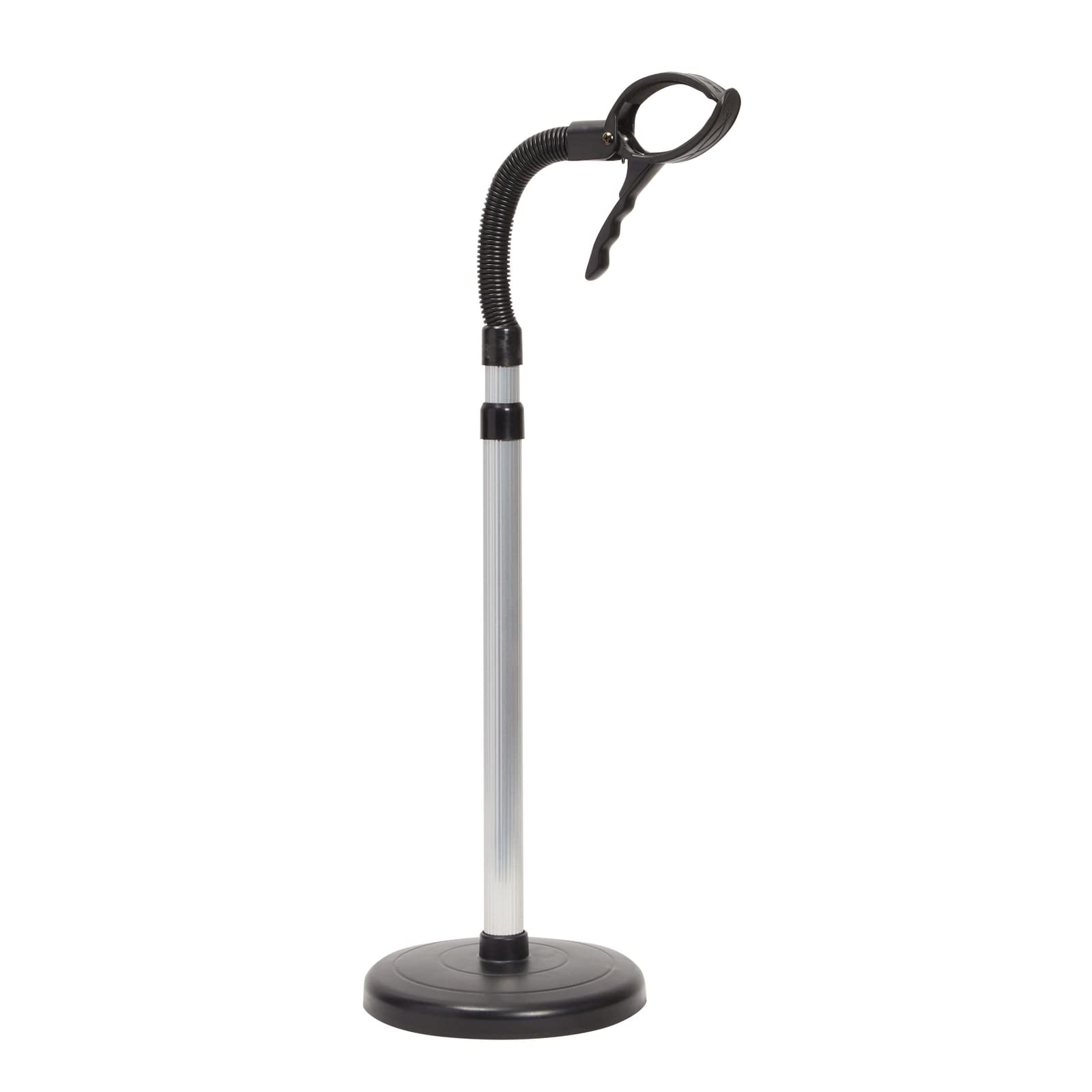 Glamlily Adjustable Hands-Free Hair Dryer Stand Holder 360 Degree Rotation, Compatible with Compact Styling Tools