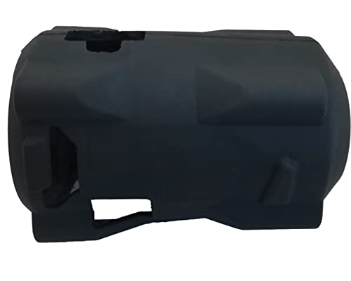 1pcs 49162554 49-16-2554 Impact Driver Protective Boot for Milwaukee M12 Fuel 1/2 (2555-20, 2555P-20) and 3/8 Stubby Impact Wrenches 2554-20 black