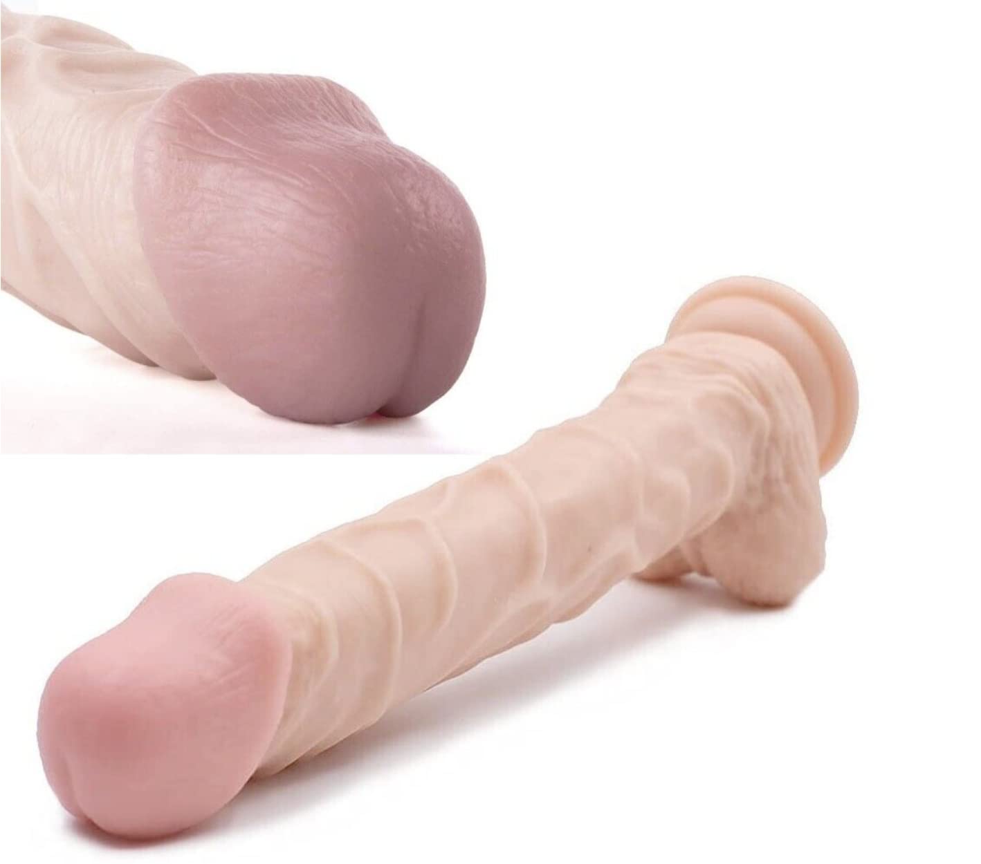 10" Extra Long Silicone Realistic G-spot Anal Dildo Dong Sex Toys for Men Women Couples