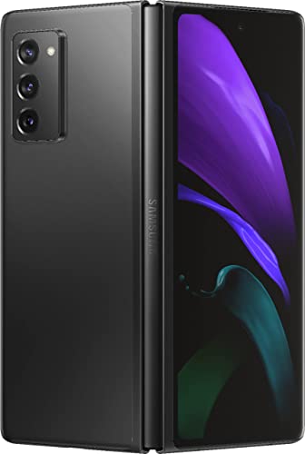 Samsung Electronics Galaxy Z Fold 2 5G | Factory Unlocked Android Cell Phone | 256GB Storage | US Version Smartphone Tablet | 2-in-1 Refined Design, Flex Mode | Mystic Black (SM-F916UZKAXAA) (Renewed)