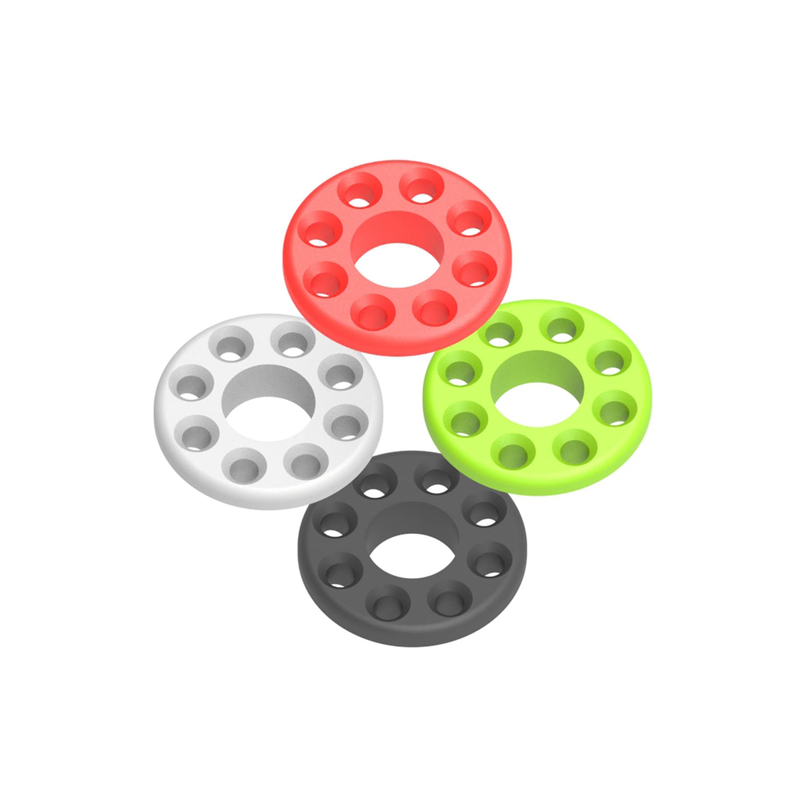12pcs Precision Rings for PS5, PS4, Xbox Controller Rings Aim Assist Accessories for PS5, PS4, Xbox Series X/S, Xbox One X/S, Xbox 360, Switch Pro Joystick Thumbstick