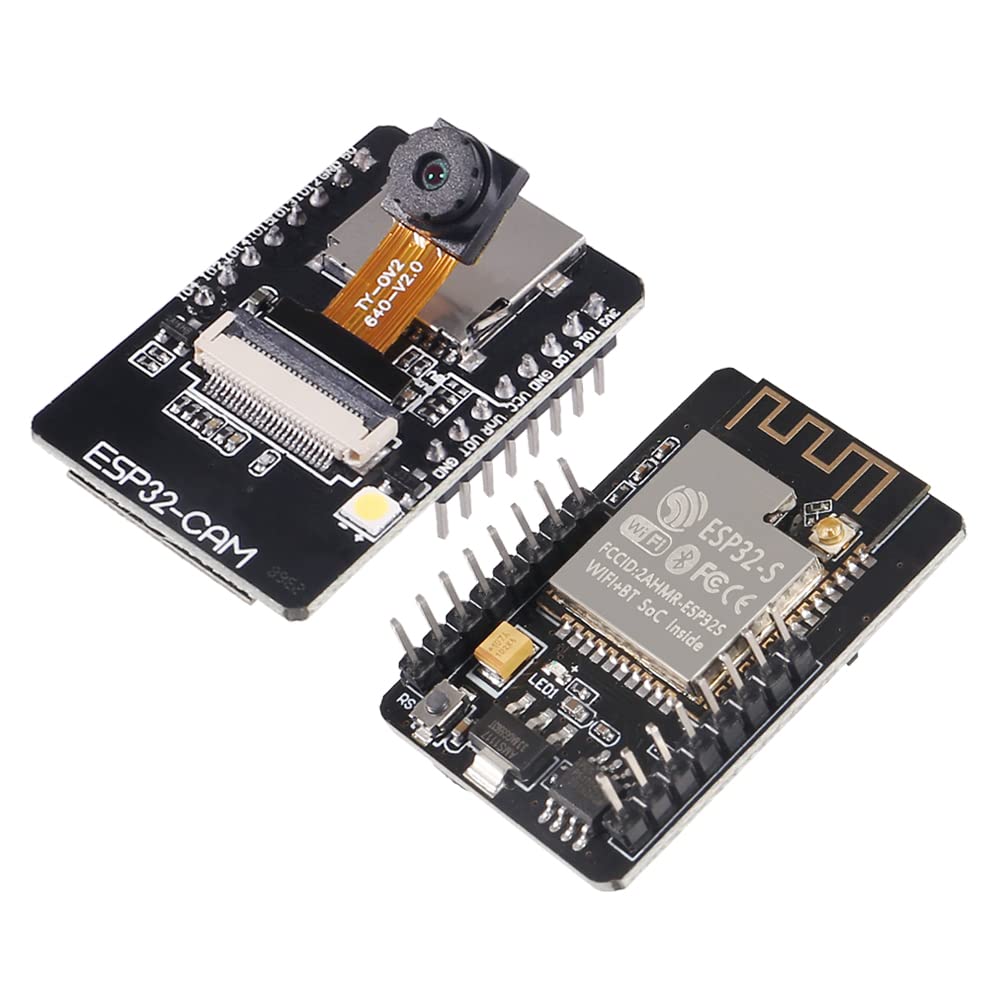 3PCS ESP32-CAM Camera Module ESP32 CAM WiFi Bluetooth Development Board ESP32 Wireless OV2640 Camera Module with Jumper Wire