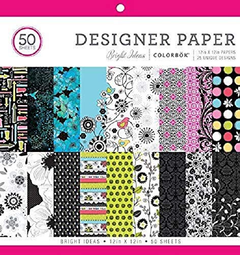 12in Designer Paper Mad for Plaid (Style may vary), Bright Ideas, 12" X 12"