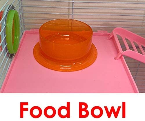 5-Floor Large Twin Tower Palace Dwarf Syrian Hamster Habitat Rodent Gerbil Mouse Mice Rat Wire Animal Critter Cage
