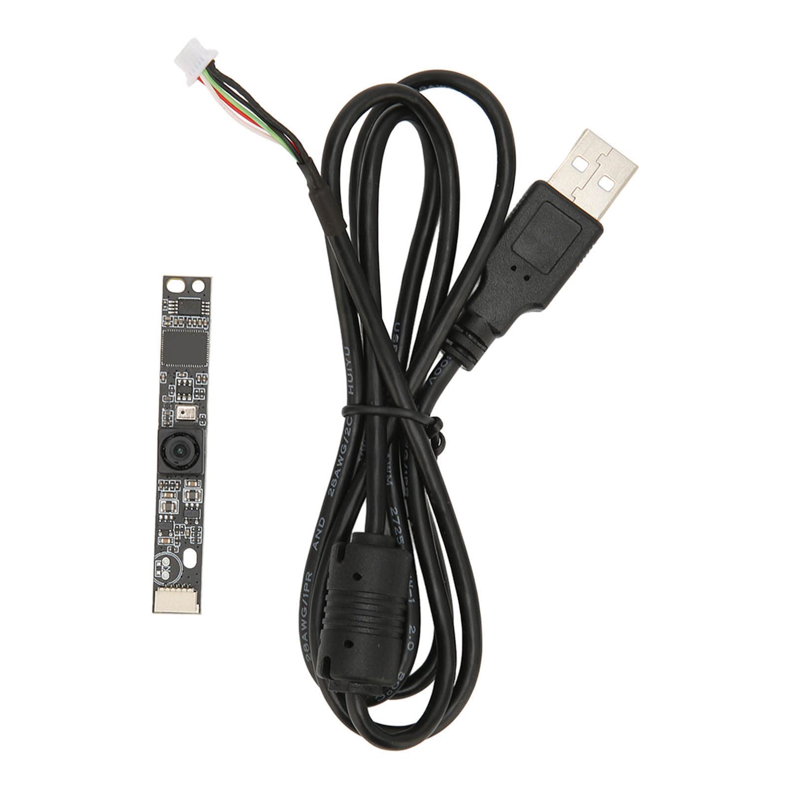 12MP Pixel Pinhole Lens USB Camera Module Board, Drive Device Mini Camera Module Sensor for Wide Angle 4K Conferences, for Win XP 7 10, for Linux 2.6.26, for Android