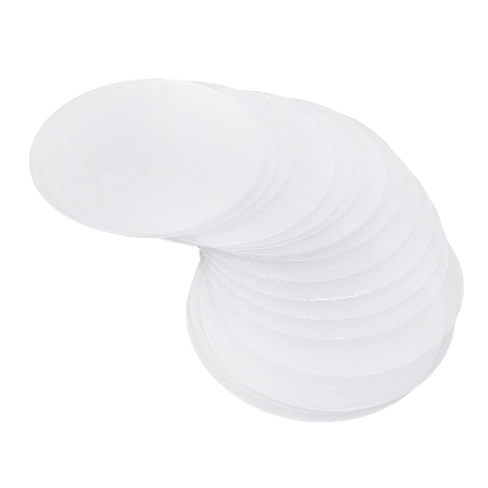 20pcs Dental Hard Splint Sheets Round, Vacuum Forming Sheet Thermoforming Material Round Good Thermoforming Performance, for Vacuum Forming Machine