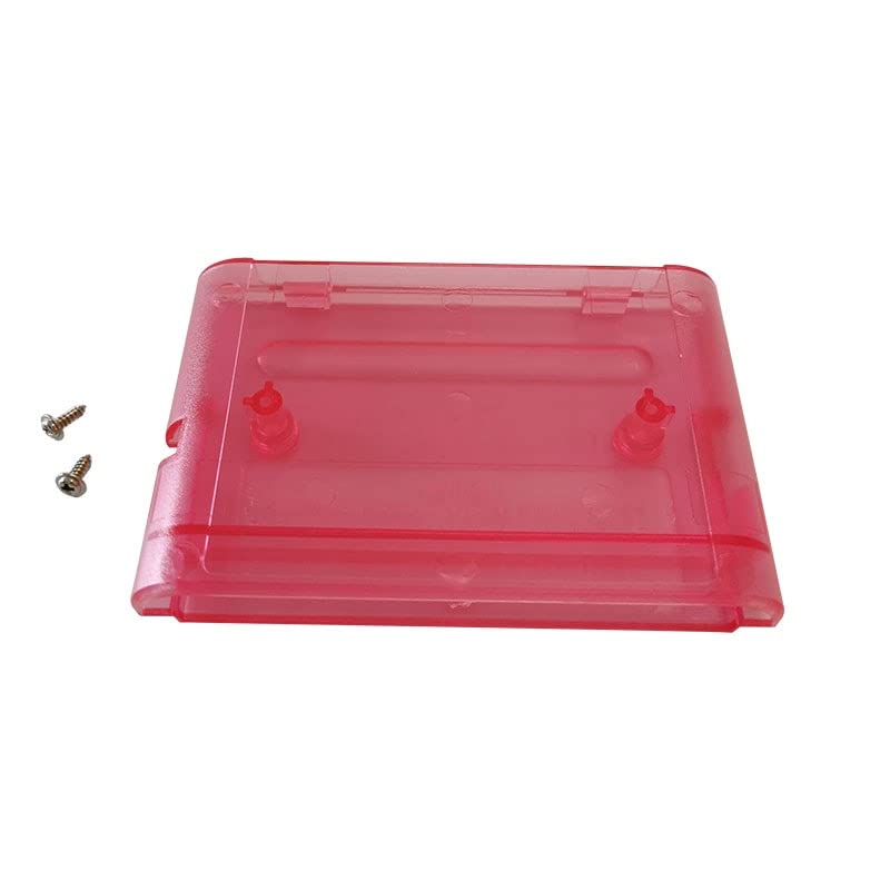 10/pcs Replacement Game Card Shell for Sega Game Cartridge Cover Plastic Case Clear Red