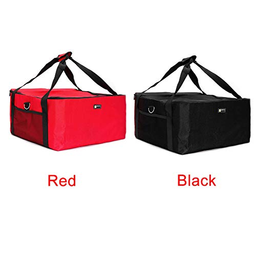 16 Inch Pizza Bag, Extra Large Insulated Food Delivery Bags for Pizza Take Away Food Bag