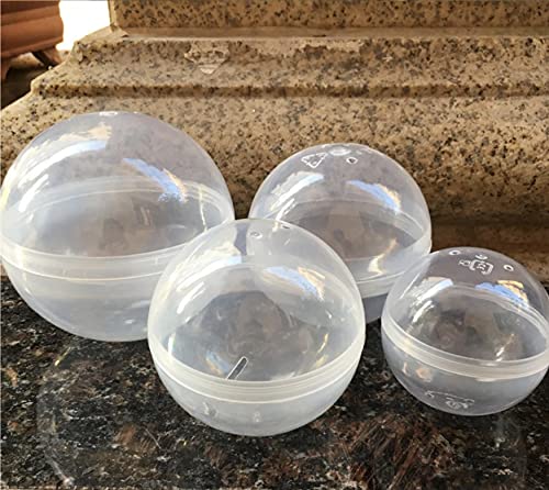 25Pieces Diameter:100mm Empty Plastic Toy Capsule Egg Shell Plastic Ball Vending Machine Round Plastic Capsule