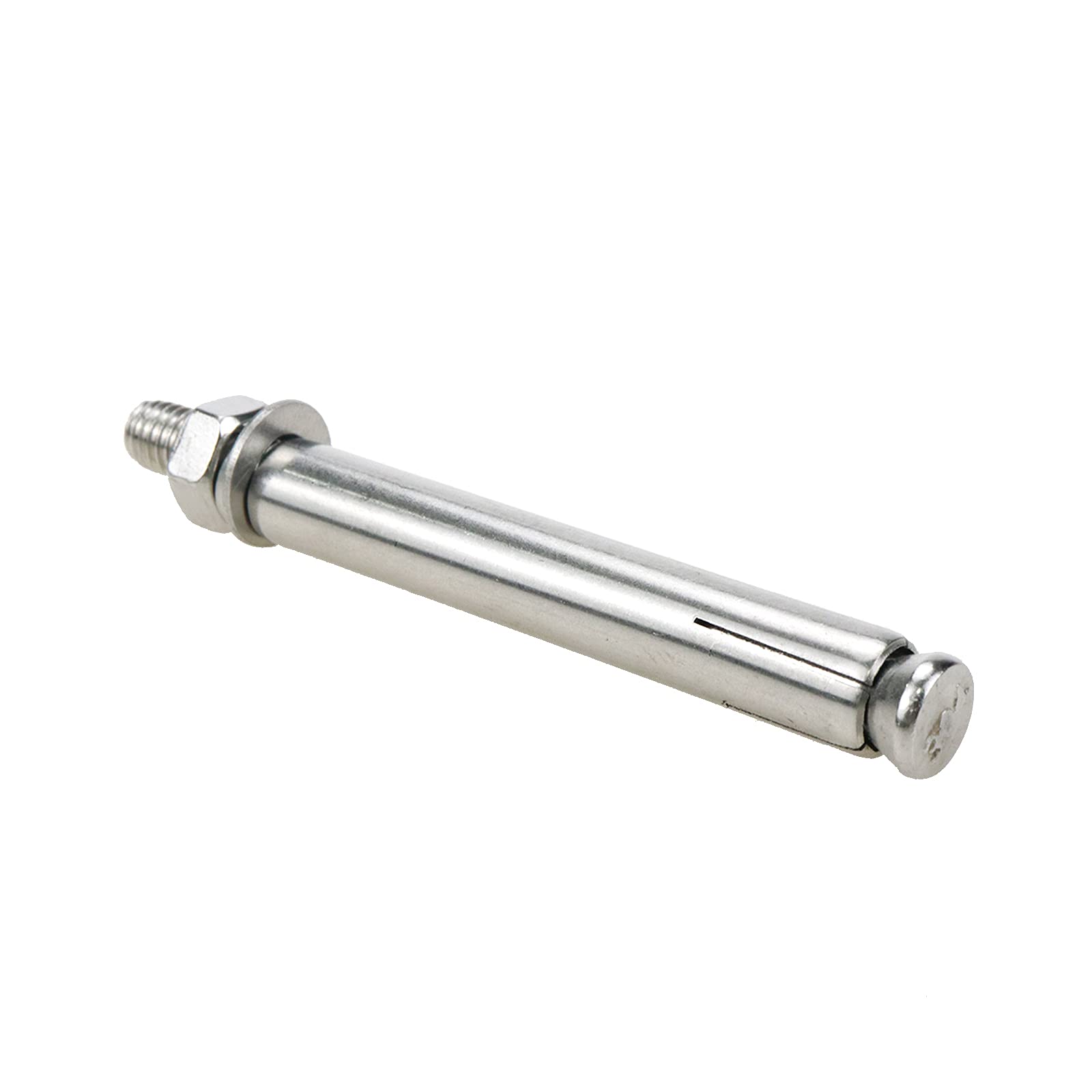 Dahszhi 10Pcs Stainless Steel M8x100mm Hex Nut Sleeve Hammer Drive Anchor Expansion Bolt Fastener